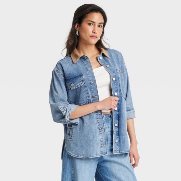 Universal Thread | Jackets & Coats | Universal Thread Denim Shirt ...